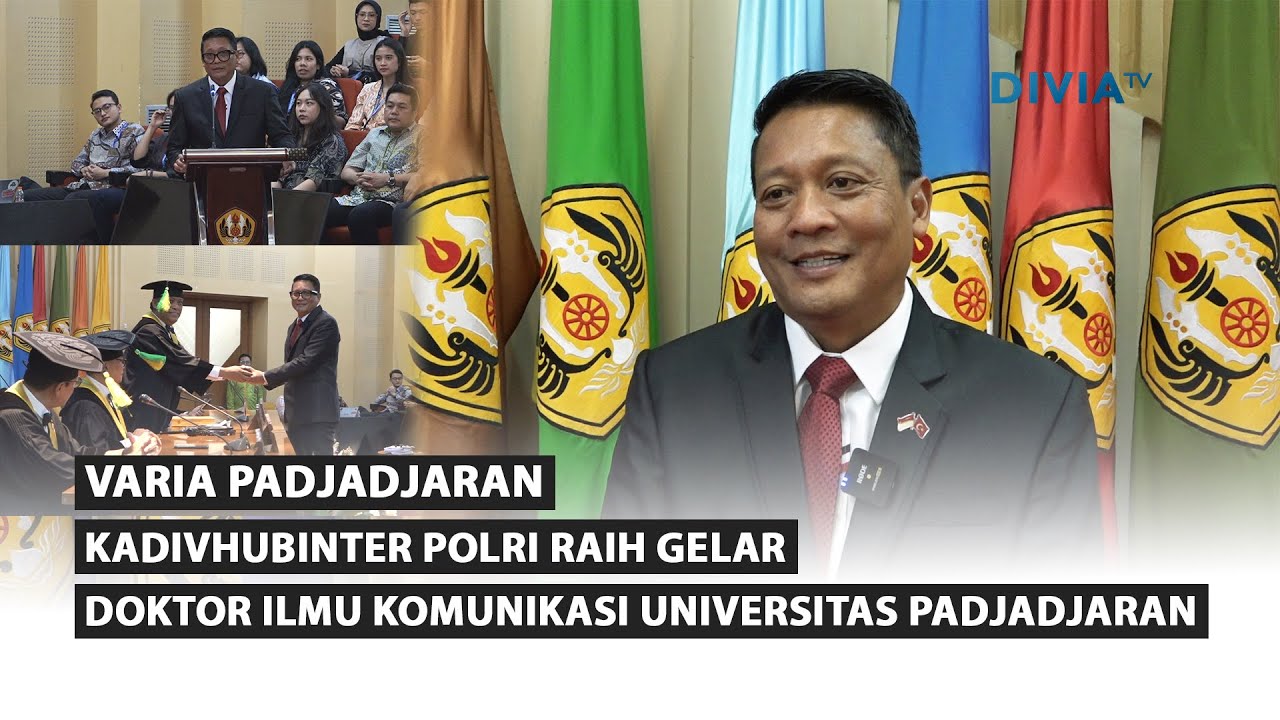 KADIVHUBINTER POLRI KRISHNA MURTI RAIH GELAR DOKTOR ILMU KOMUNIKASI ...