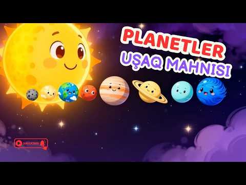 Planetlər Mahnısı – Günəş Sistemi | Uşaqlar üçün Öyrədici Animasiya (4K) 🚀