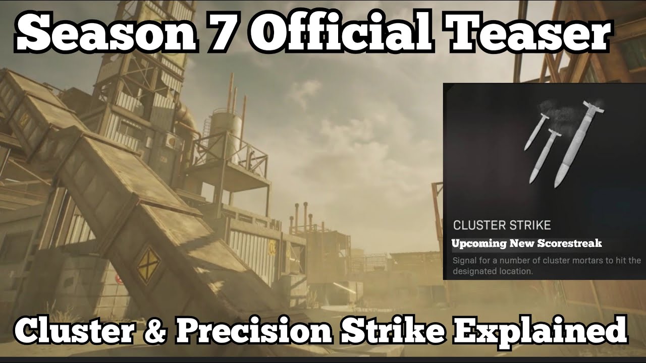 Season 7 Official Teaser | Cluster Strike or Precision Strike | Brief ...