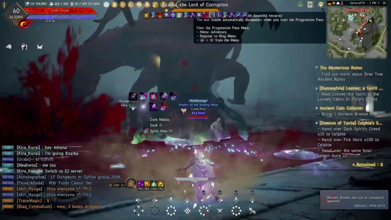 BDO Dark Knight Awakening Practice $$ grind - YouTube