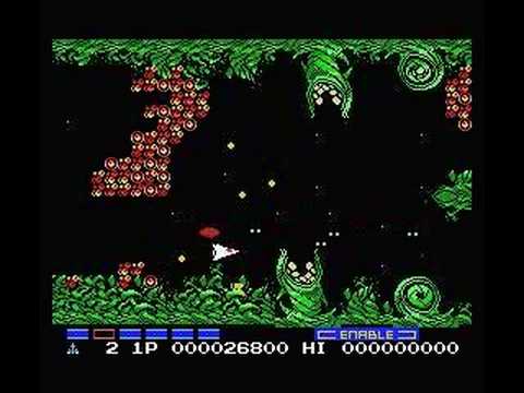 MSX - Nemesis/Gradius 2 Level 2 from scratch Clear - YouTube