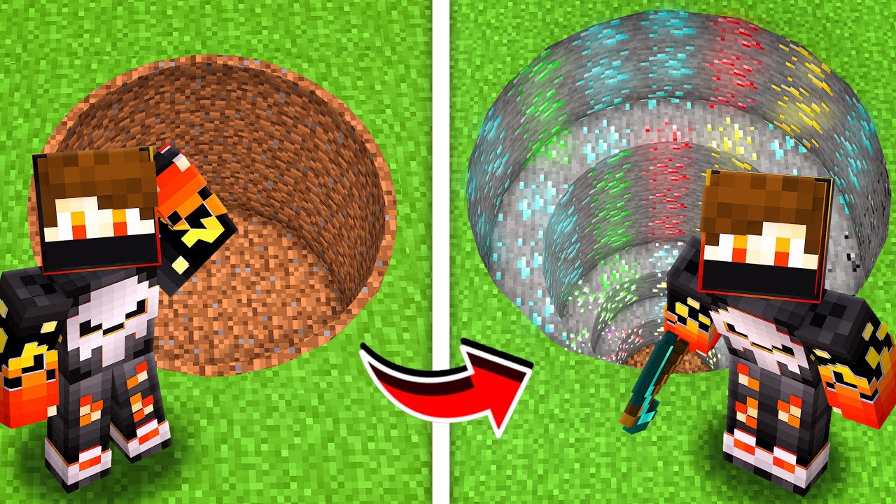 i Created Mining Factory in Minecraft... - YouTube