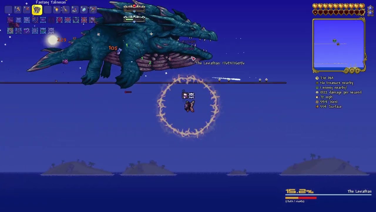 Terraria Calamity Mod 2.0 | Leviathan and Anahita | Rogue (Death Mode ...