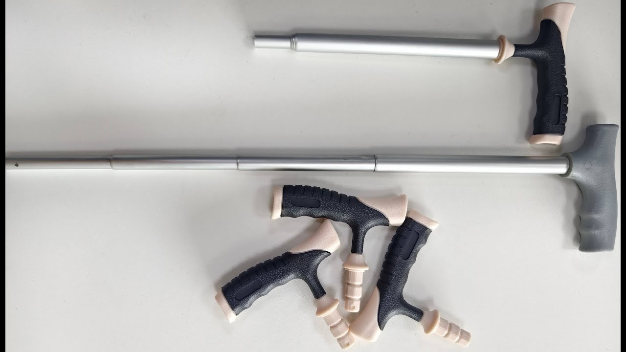 Telescopic Rod Aluminum Friction Lock Self Stick Pick Up tool - YouTube