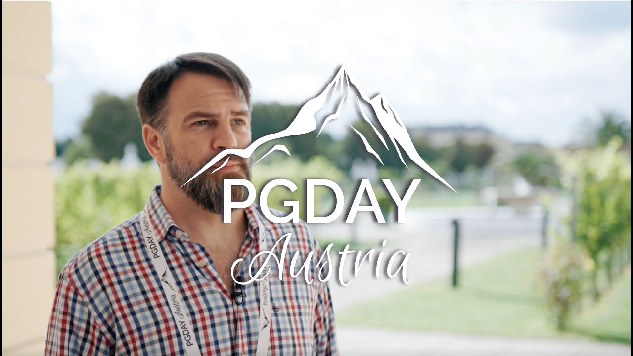Interview - Stephen Frost | PGDay Austria 2021 - YouTube