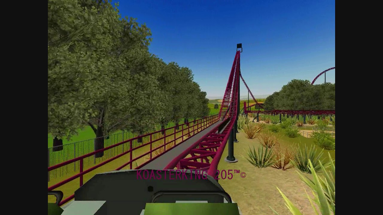 DC Rivals HyperCoaster - RCT3 - YouTube