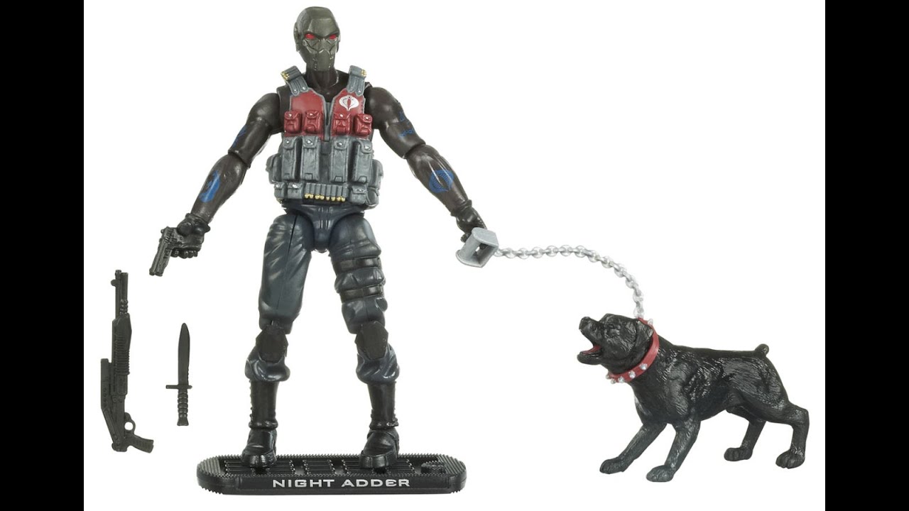 GI Joe Rise Of Cobra (ROC)- Night Adder Review - YouTube