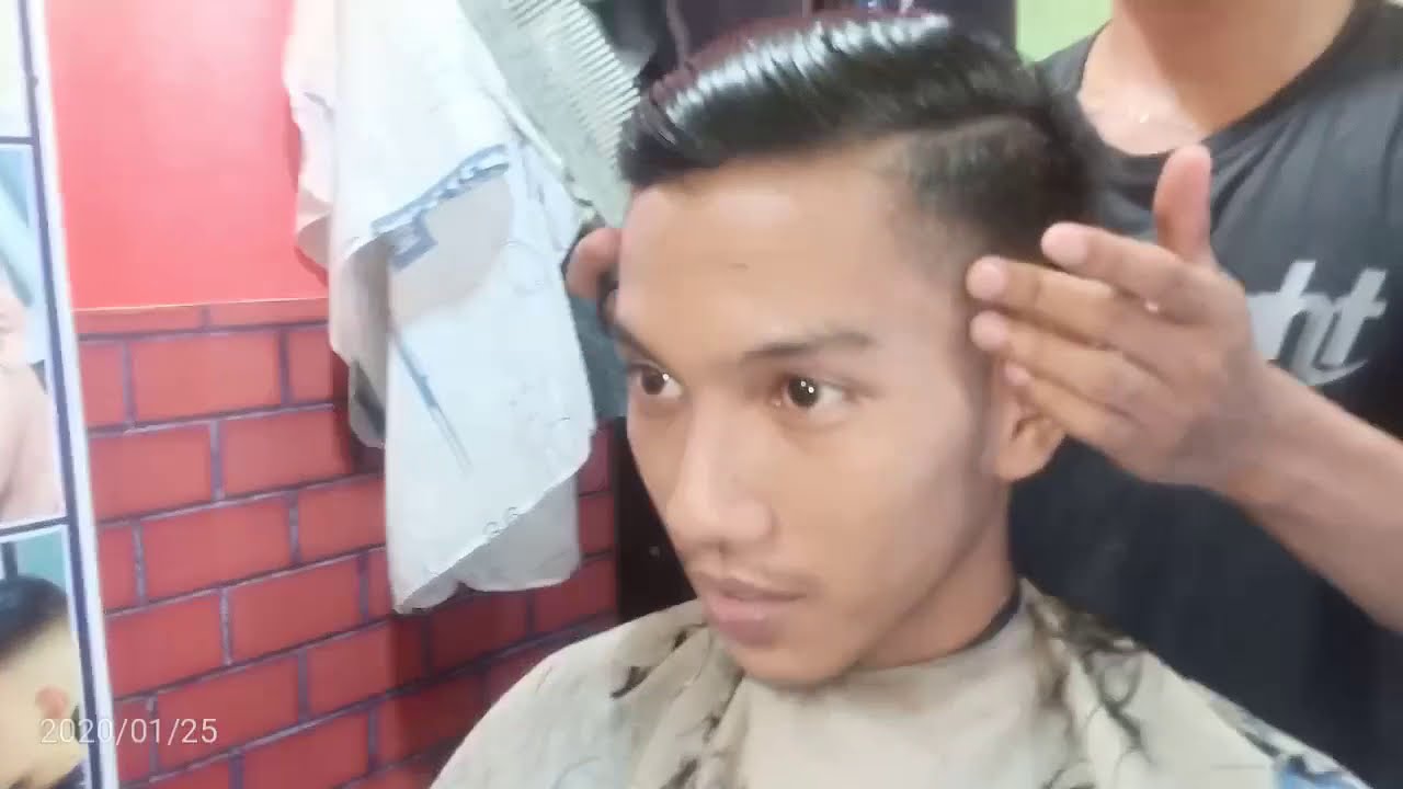 Potong rambut model mohak - YouTube