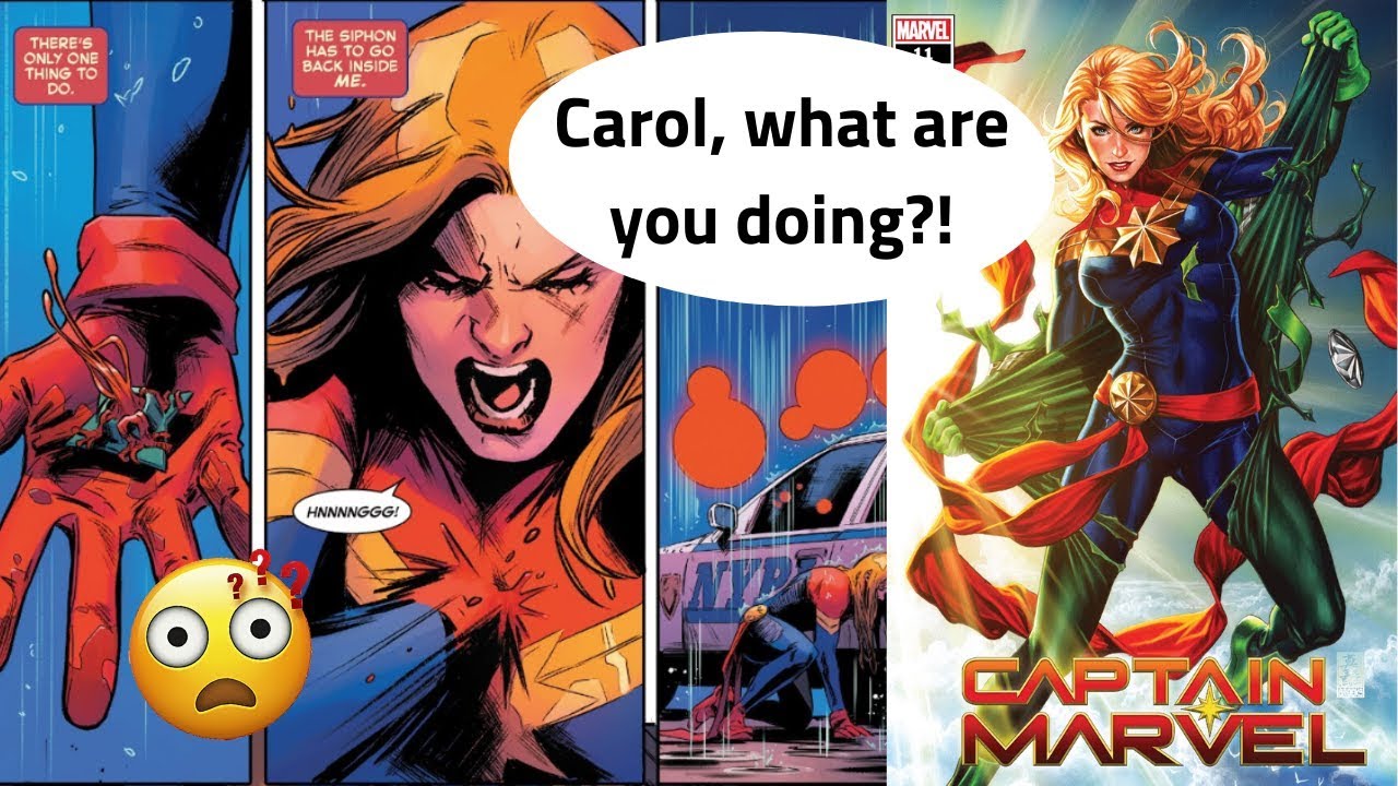 Is this how Captain Marvel turns Evil? (Captain Marvel 2019 Issue 11 ...