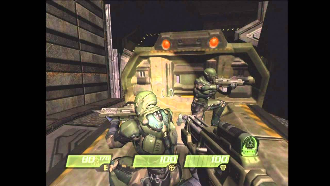 Quake 4 Part 5: A Gladiator and a Machinegun - YouTube