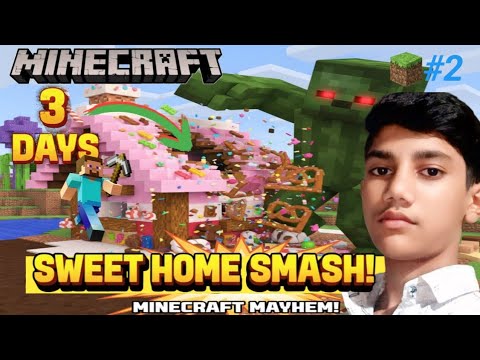 Sweet Home Smash Zombies ⚠️ || craft in 3 Days very hard (#2) - YouTube