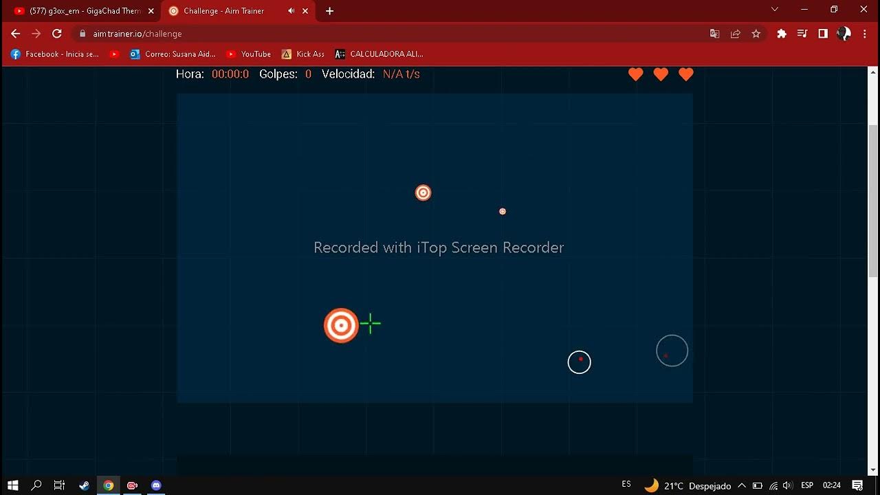 Probando mi aim :v - YouTube