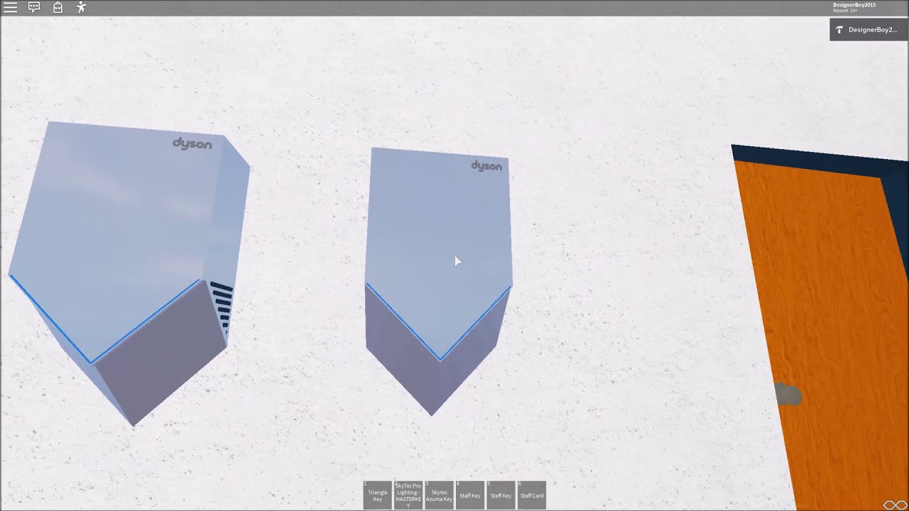 Roblox Dyson Airblade V And World Dryer Airmax Hand Dryers @ Luke HQ ...