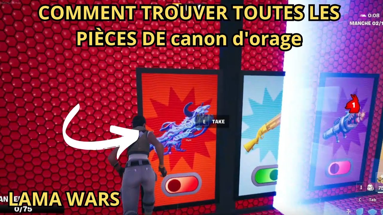 SECRET LAMA WARS ZONE WARS UNC MAP FORTNITE - COMMENT TROUVER TOUTES ...