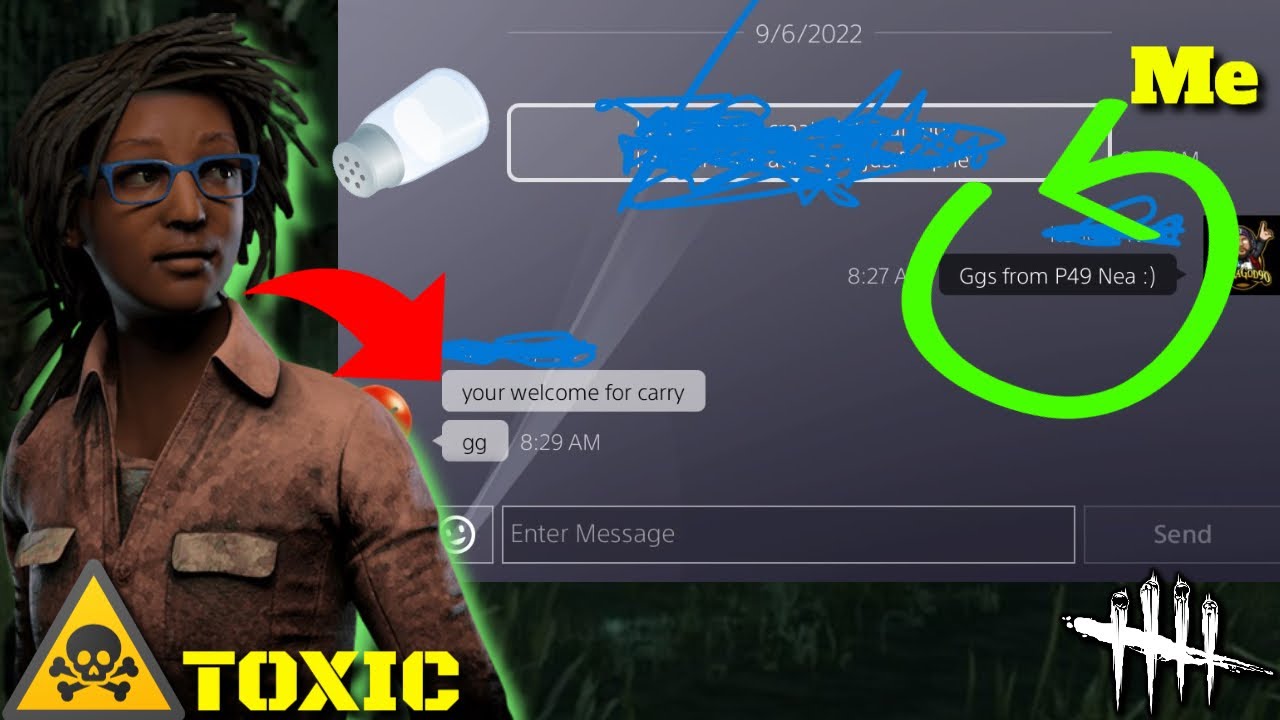 The most saltiest, toxic survivor main in Dbd history! 2022 - YouTube