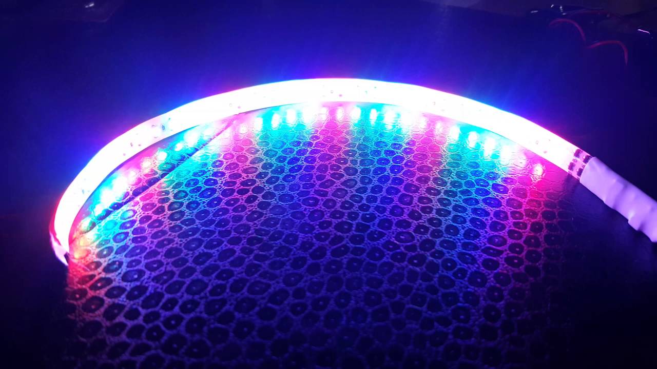 [NLIGHT] 물결LED 30cm 작동동영상!! - YouTube