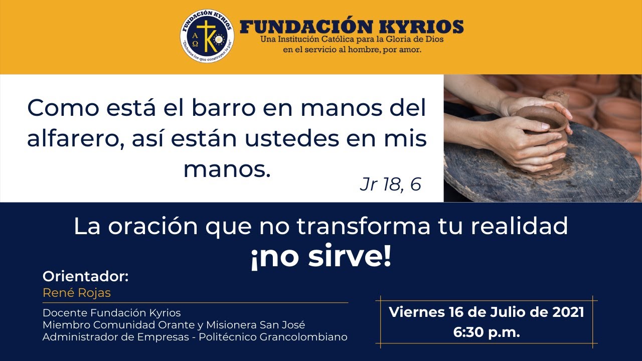 Formación de Orantes - YouTube