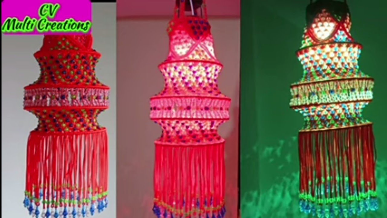*New* Macrame Akashkandil Diwali Special New Design|DIY| Macrame Big ...