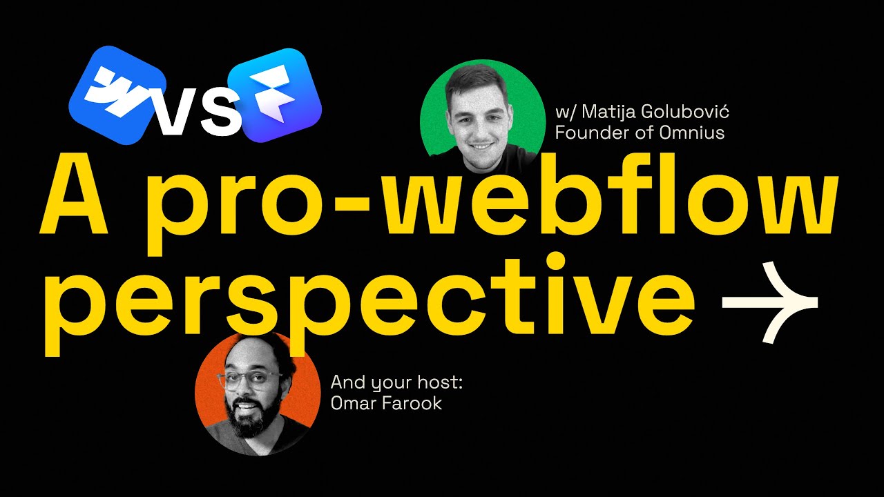 Webflow vs Framer - A pro-Webflow perspective from an SEO Expert. - YouTube