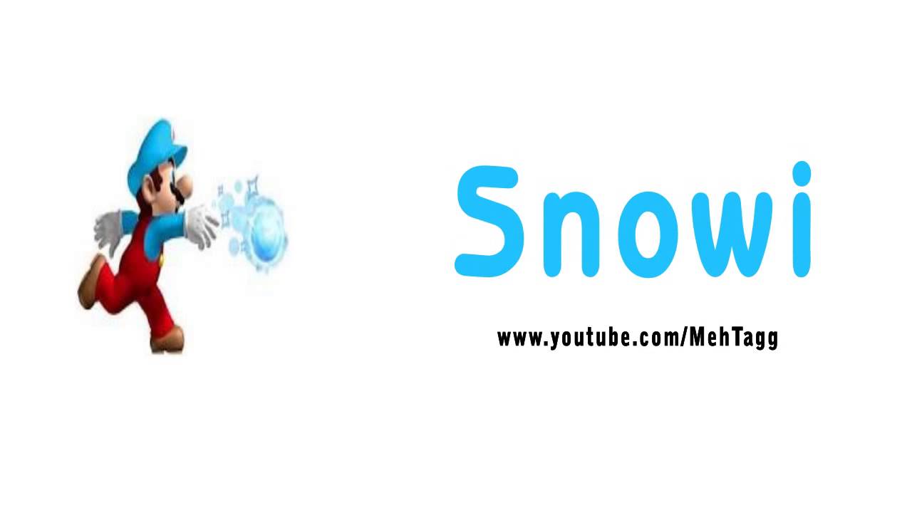New Name New Intro Snowi intro by harley - YouTube