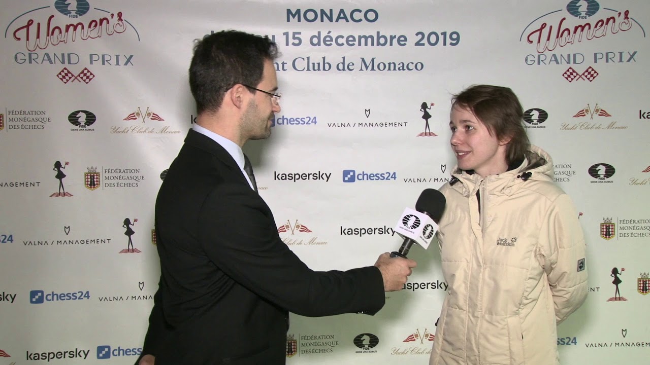 Interview with Mariya Muzychuk | 2019 FIDE Women's GP - Monaco | Round ...