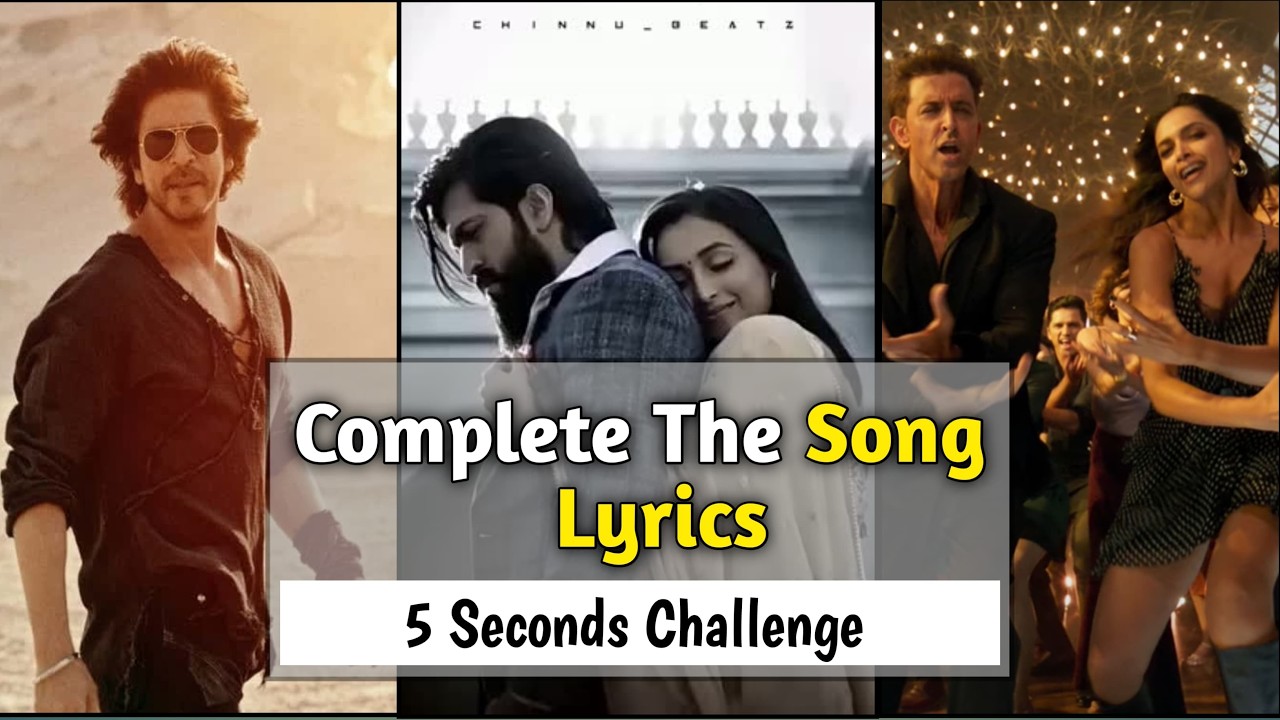 Complete The Lyrics | Finish The Lyrics | TKAQS - YouTube