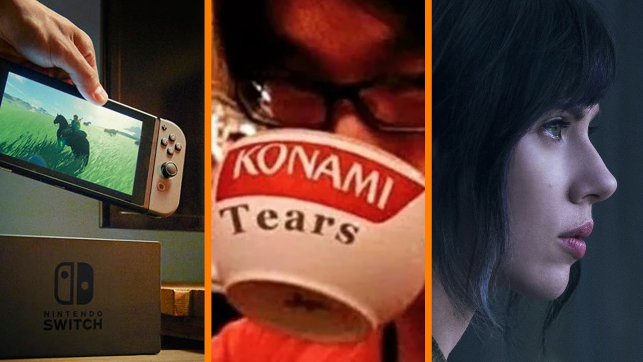 Nintendo Switch WARPING? + Konami LAWSUIT + Ghost in the Shell BOMBS ...