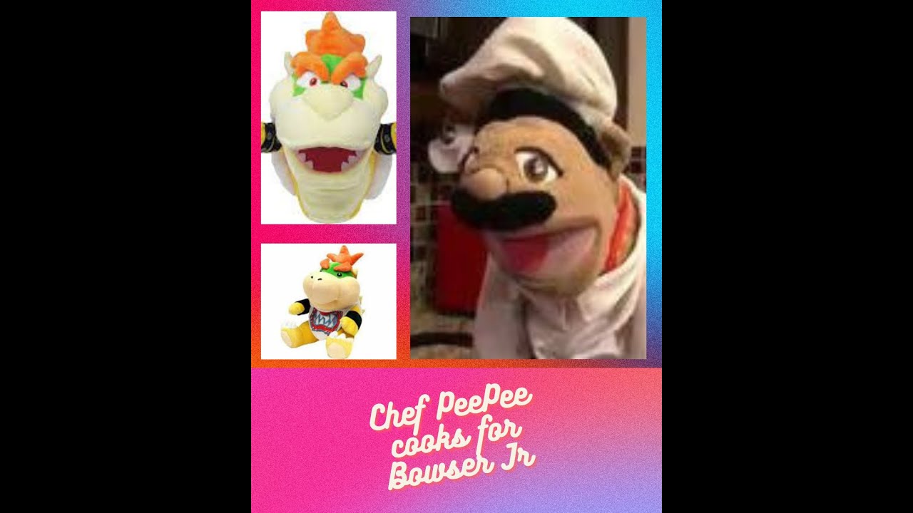 Chef PeePee fights Bowser Jr - YouTube