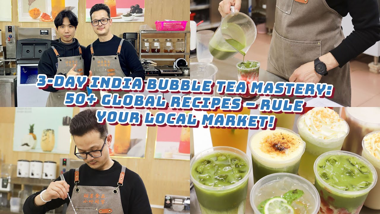 3-Day India Bubble Tea Mastery: 50+ Global Recipes – Rule Your Local ...