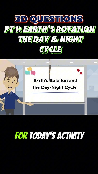 PART 1 : Earth's Rotation: Day & Night Explained #earthrotation - YouTube