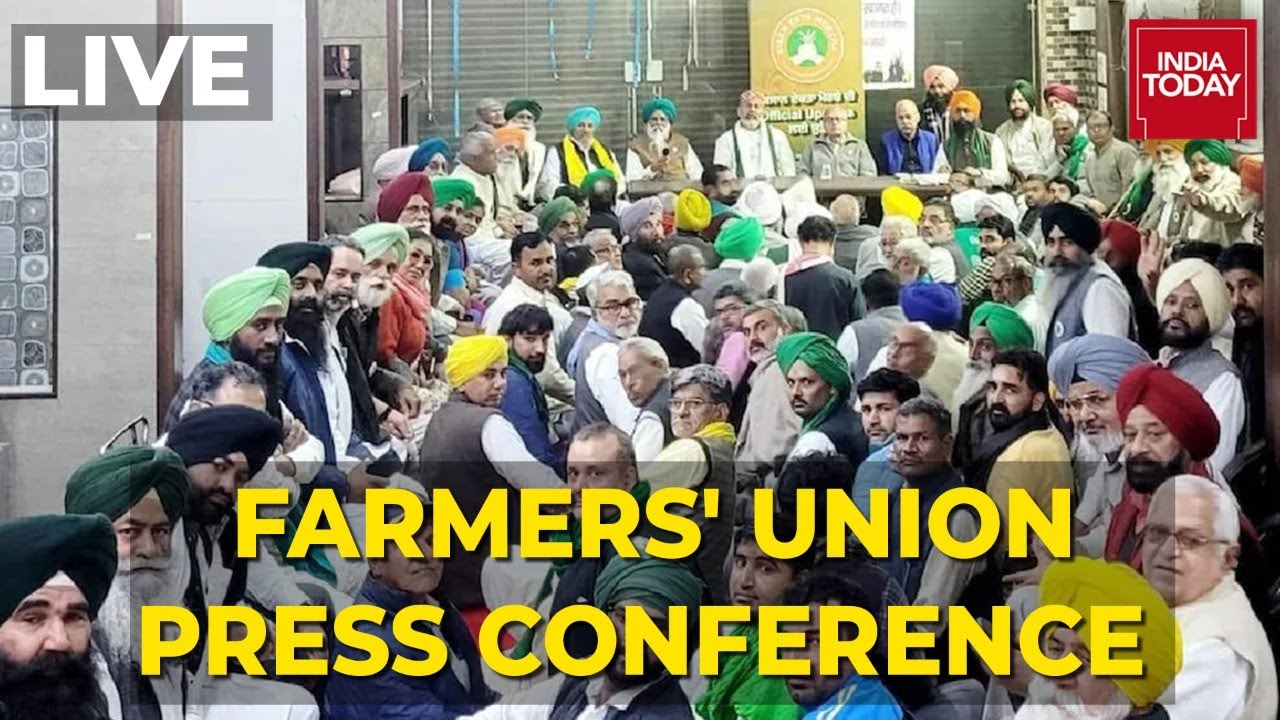 Farmers Press Conference Live | Farmers To Call Off Protest | Breaking ...