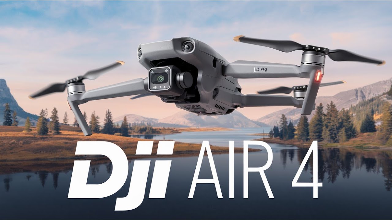 DJI Air 4 - Design Leaks, Features & Release Date Rumors! - YouTube