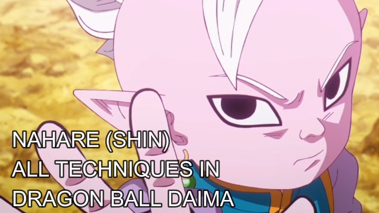 Supreme Kai (Shin / Nahare) All techniques in Dragon Ball Daima - YouTube