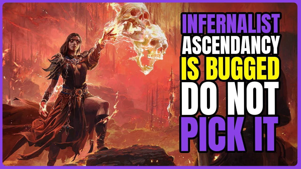INFERNALIST Ascendancy BUGGED in Path of Exile 2: Raging Spirits & Node ...