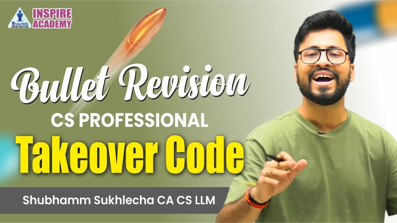 Takeover Code || Capsule session 8 || for CS Professional - YouTube