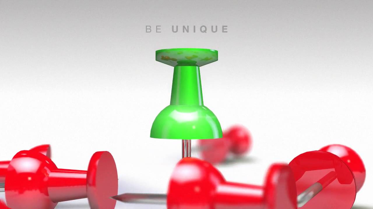 Be Unique - Pushpin. After Effects Project on Videohive.net - YouTube