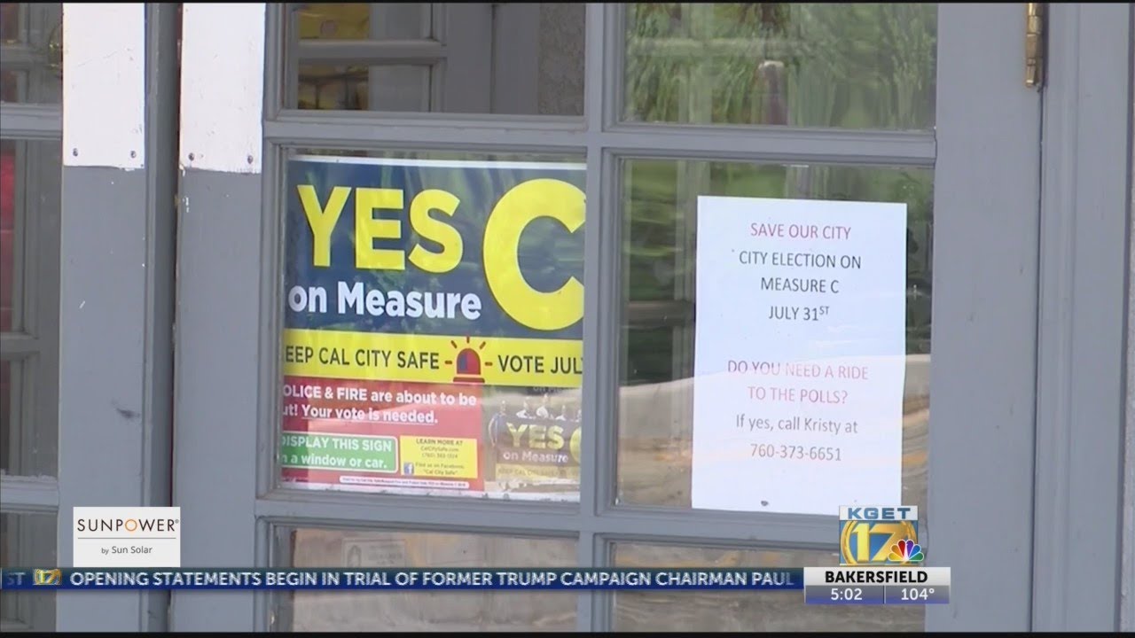 California City votes on Measure C - YouTube
