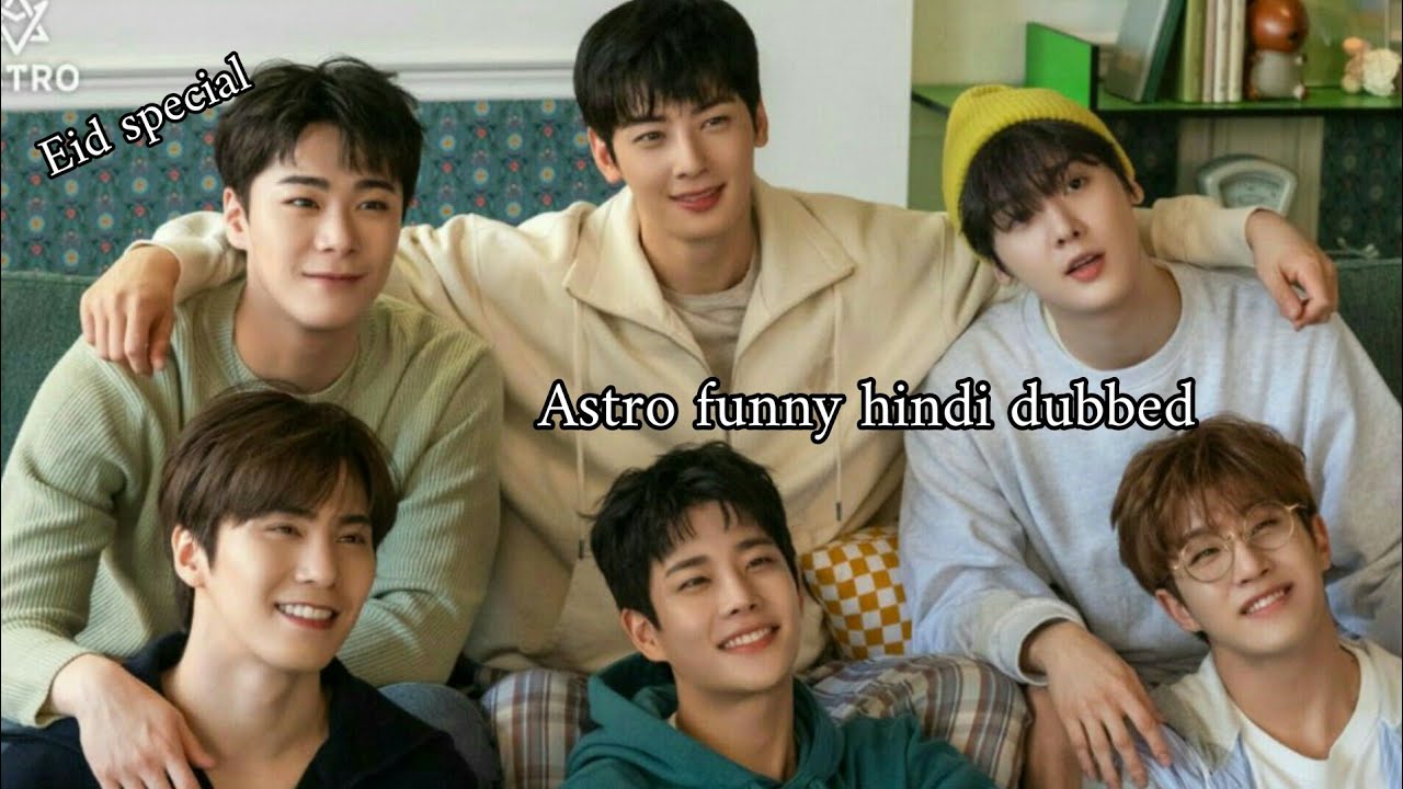 Astro Funny Hindi dubbed//#mj #jinjin #chaeunwoo #moonbin #rocky # ...