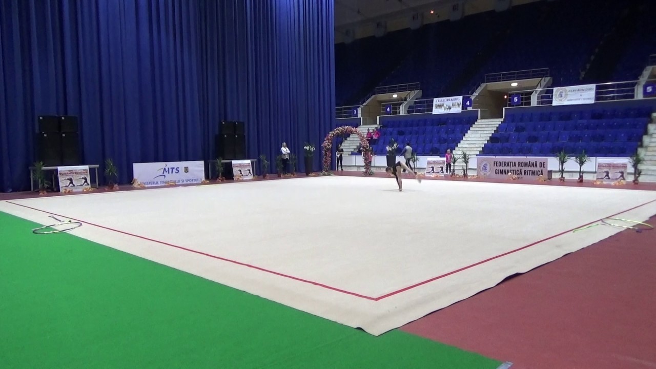 Ana Mezei W.A. - Romanian Rhythmic Gymnastics Cup 2016 - YouTube
