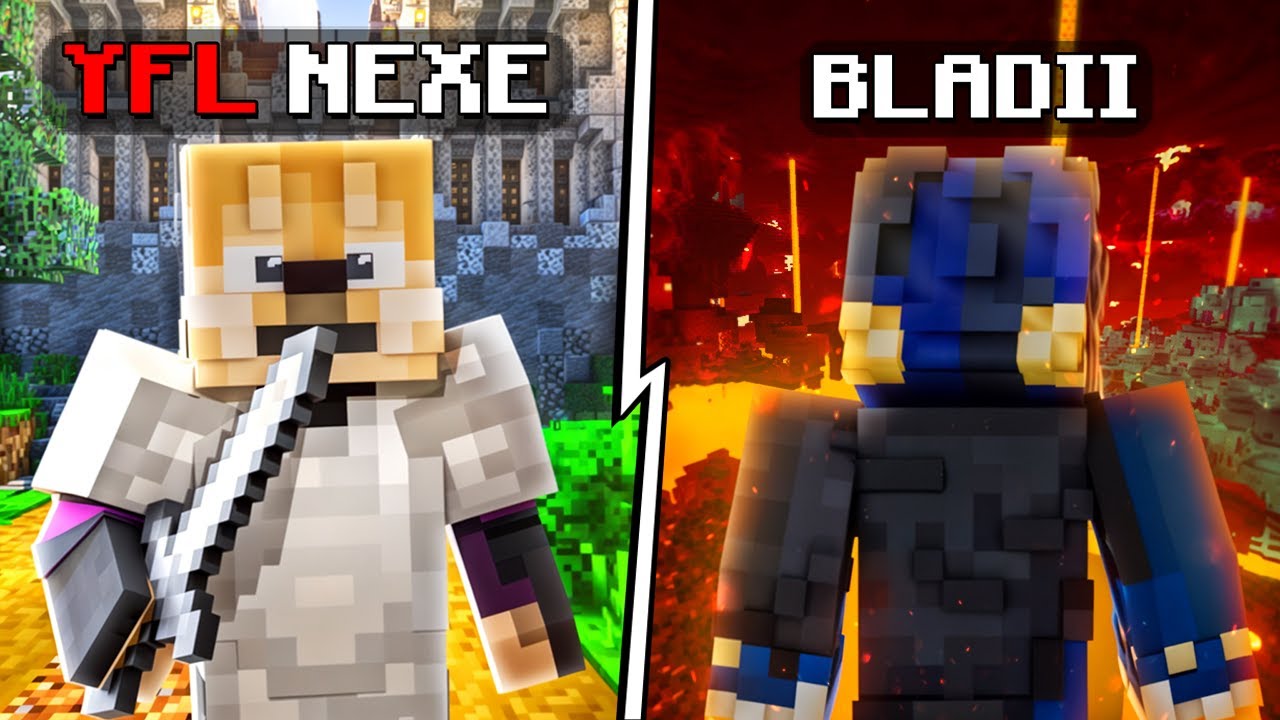 MÓJ BRAT NEXE DOŁĄCZYŁ DO GILDII, a ja ZWIEDZAM NETHER | Minecraft YFL ...