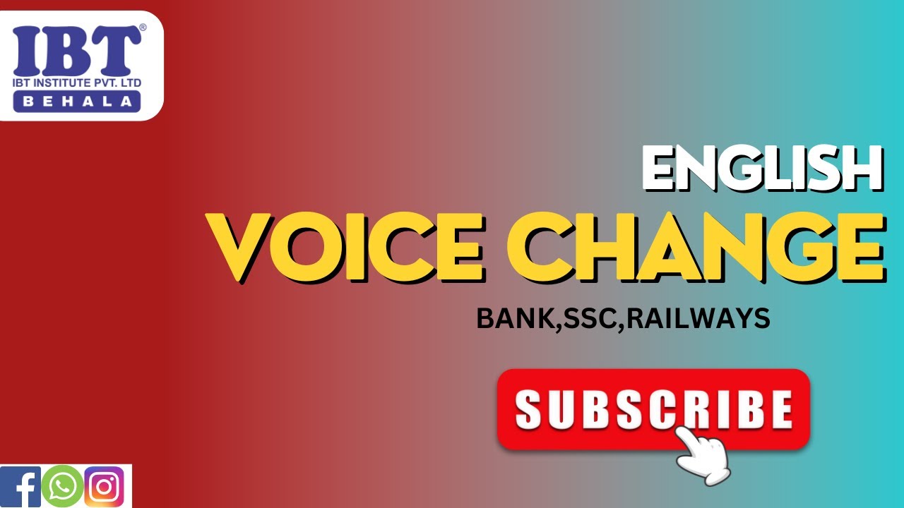 IBT Behala | Genesis Eduzone | English - Voice Change | Video 0030 ...