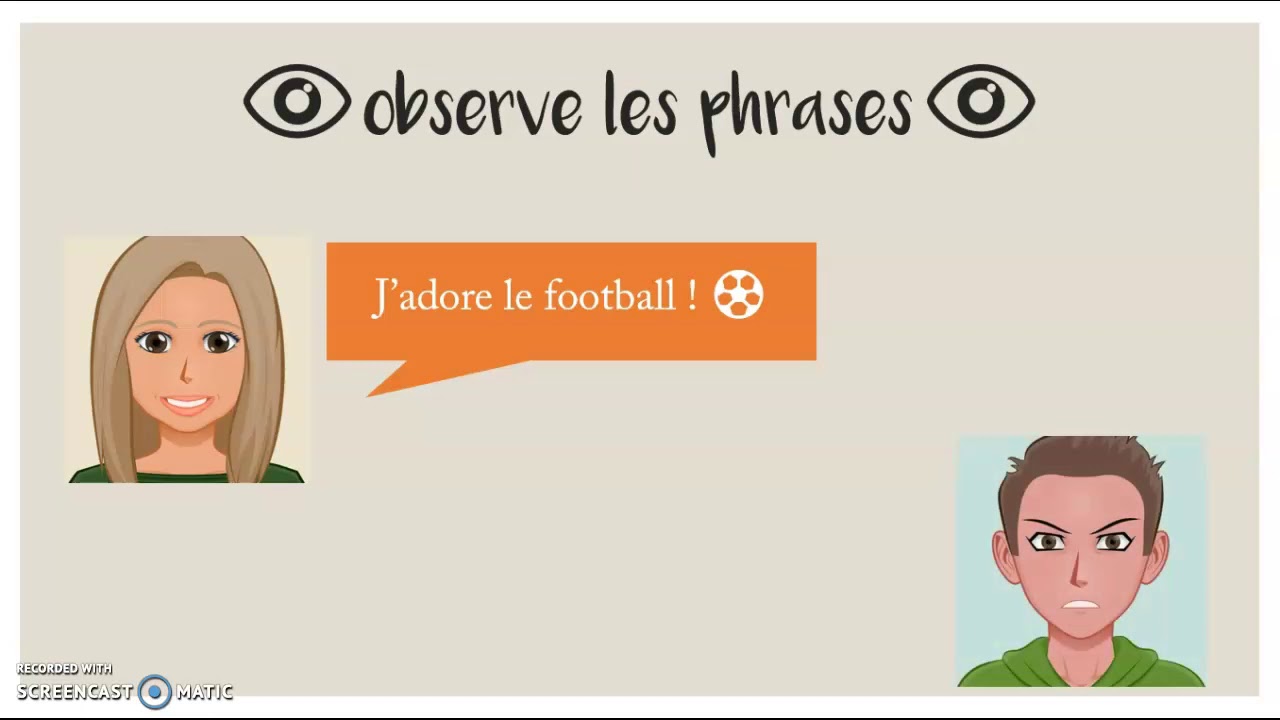 Exprimer ses goûts FLE - YouTube