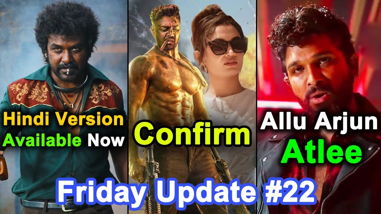 Allu Arjun Atlee 🔥, Martin Hindi Dubbed 🤩, New Released South Movie ...