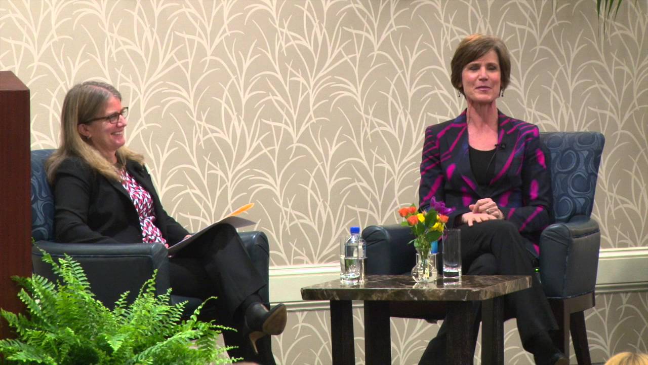 DAG Sally Q. Yates on the Yates Memo - YouTube