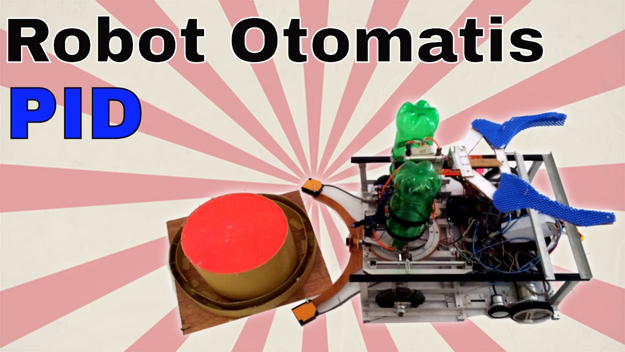 Robot Otomatis Pembawa Barang, Algoritma Kontrol Motor PID - YouTube