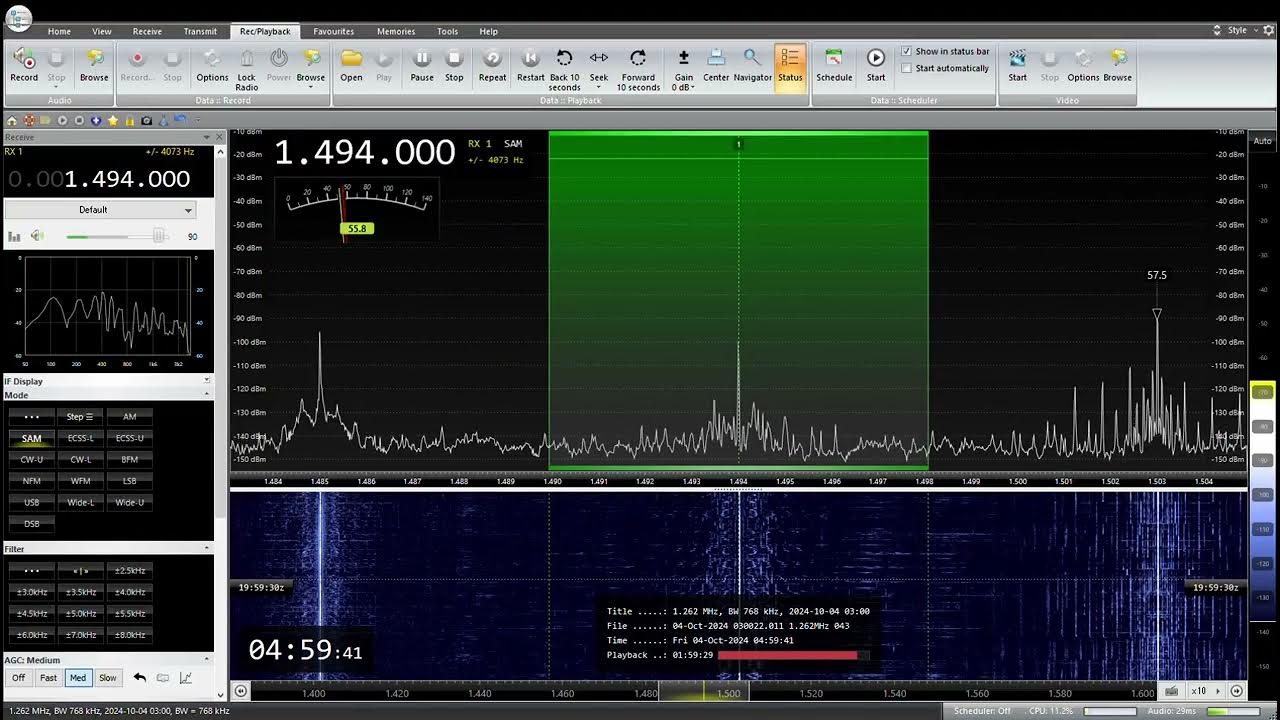 1494KHz Sanyo Hoso JOYR RSK 2024 /10/ 04 04: 59 JST - YouTube