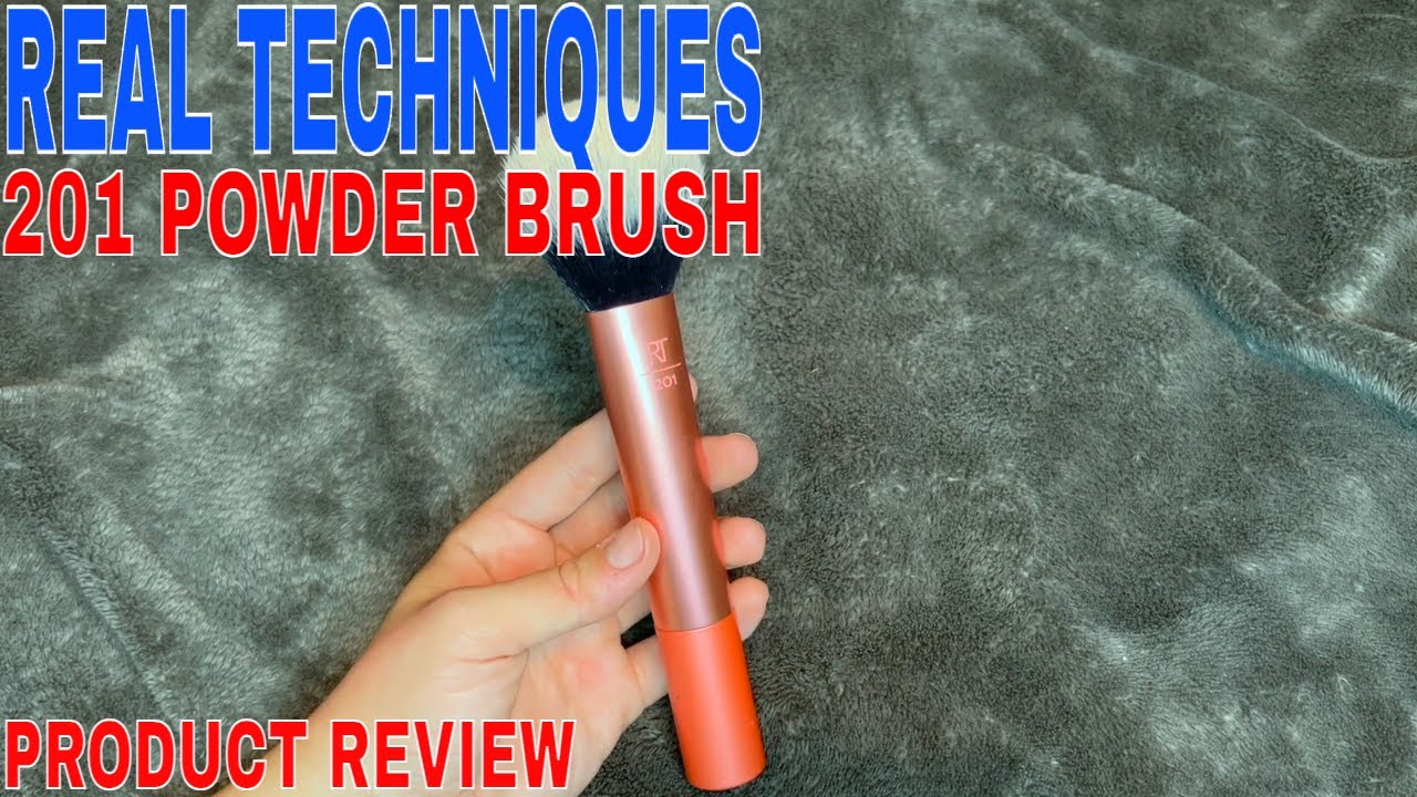 Real Techniques 201 Powder Brush 🔴 - YouTube
