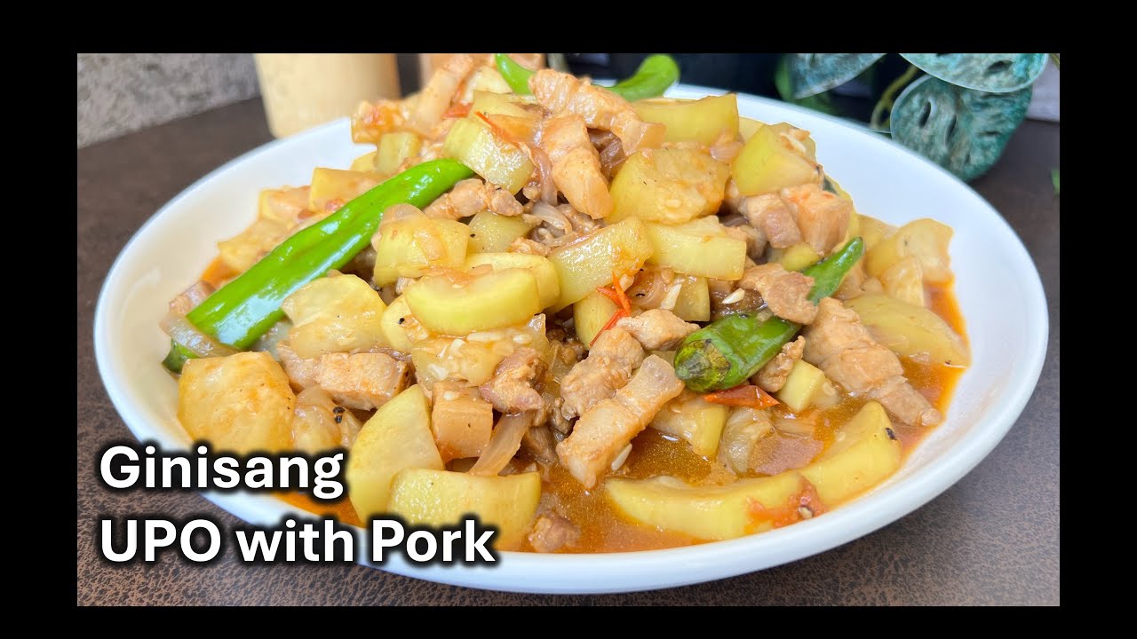 Simpleng Ulam Pinoy GINISANG UPO na may BABOY | Sobrang Daling Lutuin ...