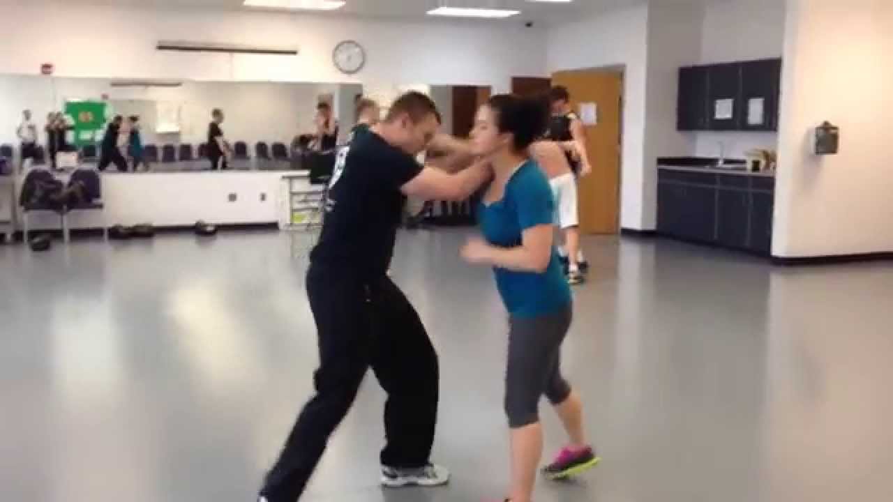 Jab/overhand hook self-defense combo variations at Shiro Tora Martial ...