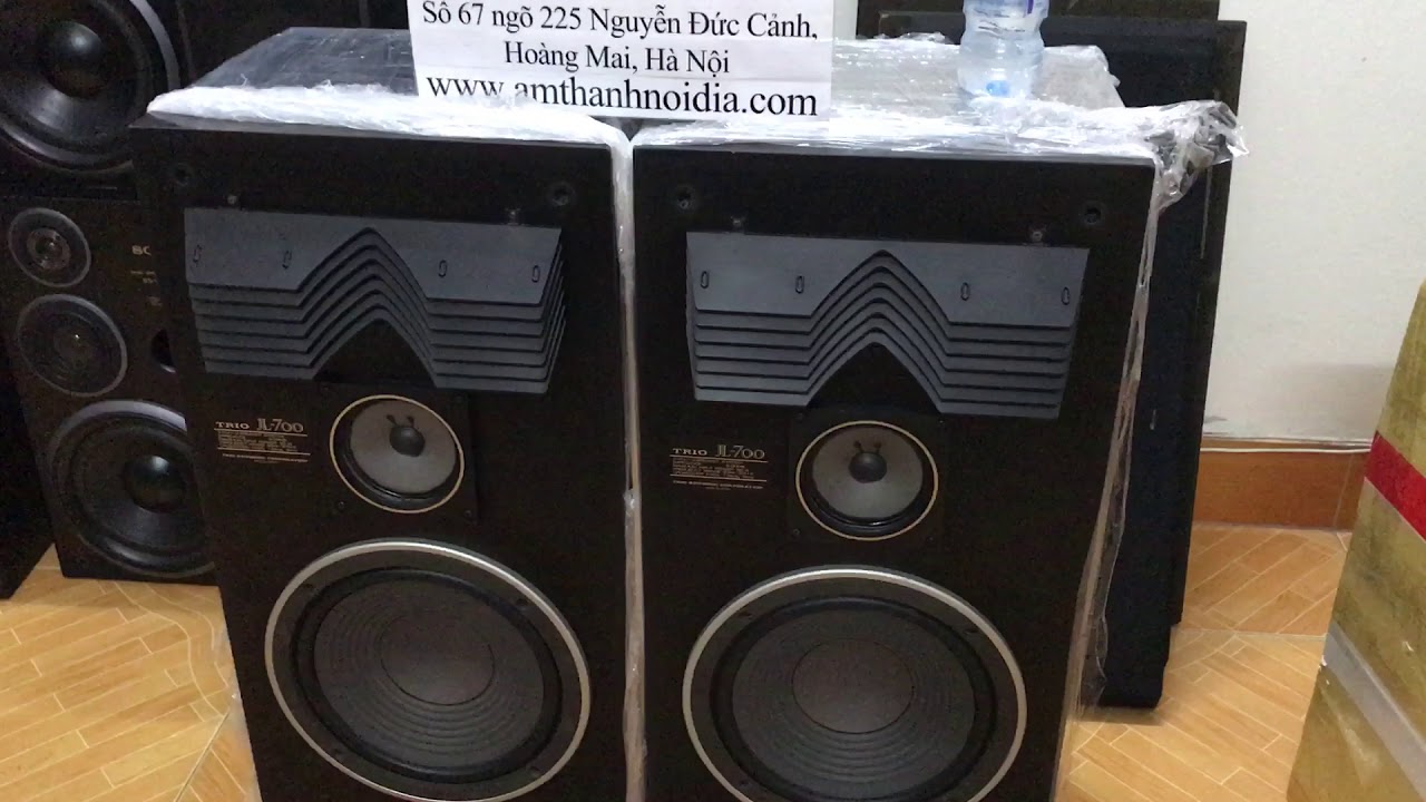 Loa TriO jl700 đẹp như mới nghe nhạc vàng tuyệt hay với mái vẩy Thắng ...